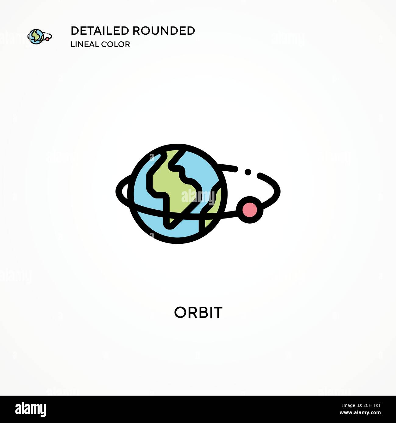 Orbit vector icon. Modern vector illustration concepts. Easy to edit ...