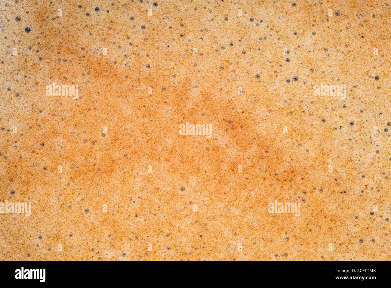 Black coffee crema foam texture Stock Photo - Alamy