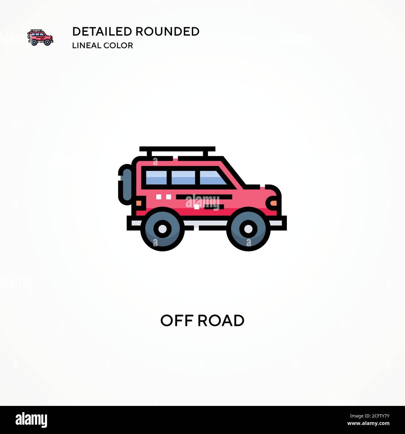 Off road vector icon. Modern vector illustration concepts. Easy to edit ...