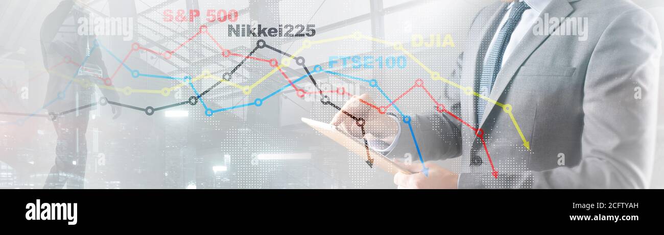 World stock market index concept. Financial crisis 2020 Stock Photo - Alamy