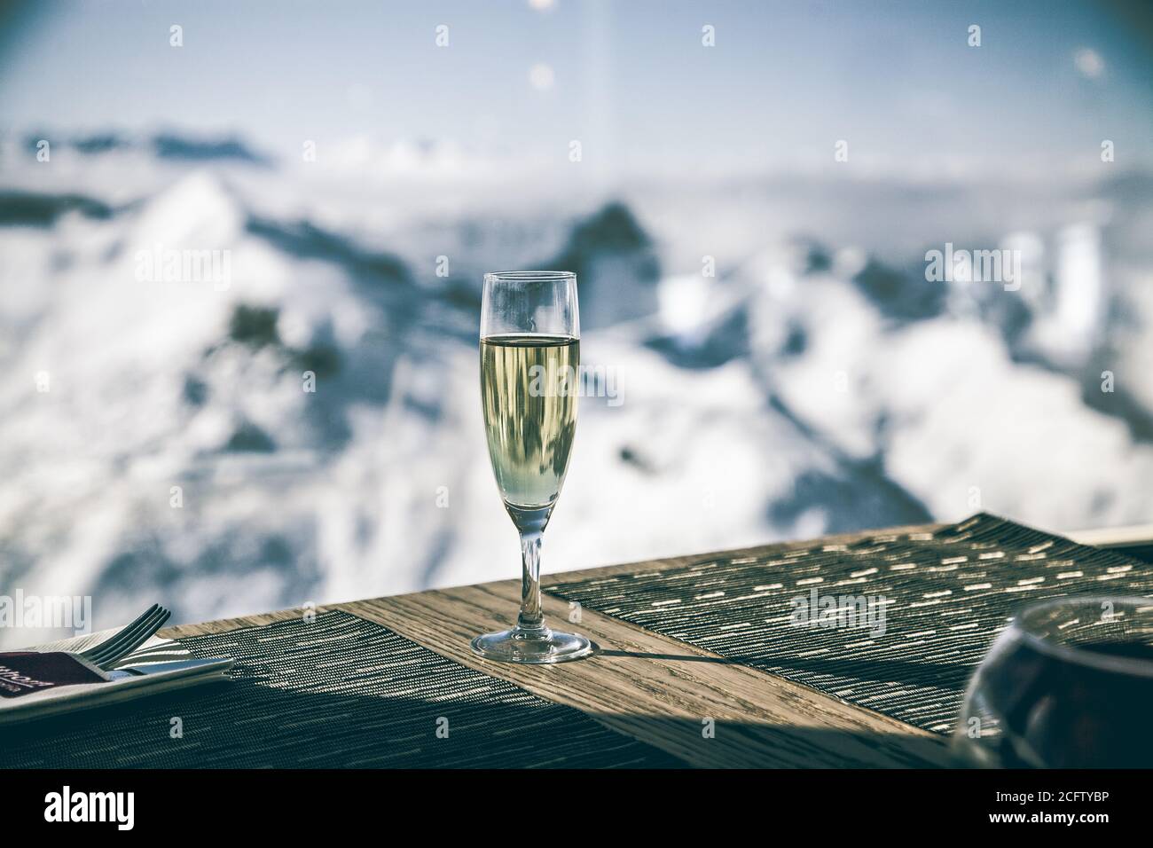 Champagne landscape winter hi-res stock photography and images - Alamy