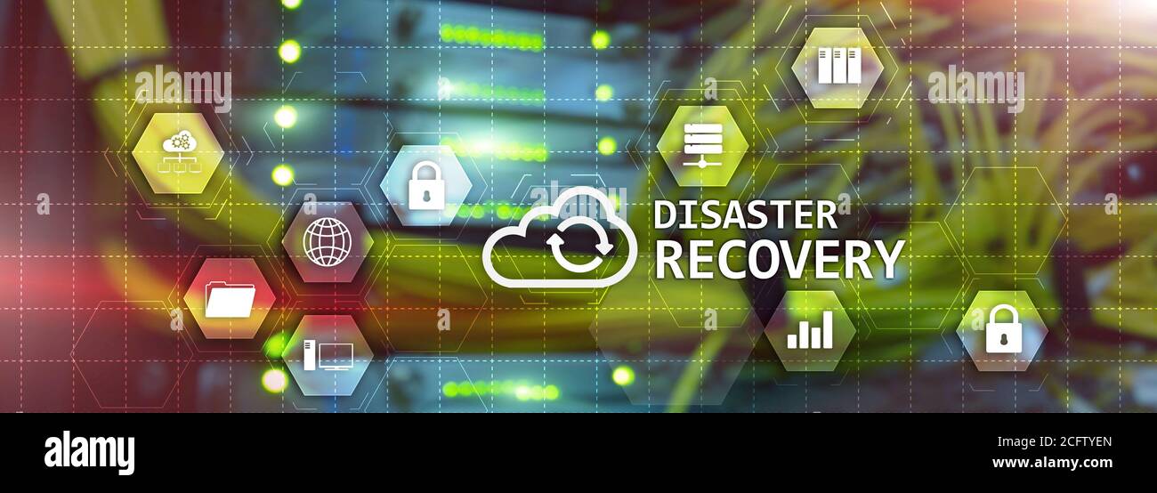 Disaster Recovery Plan for your corporation. Cyber Security concept ...