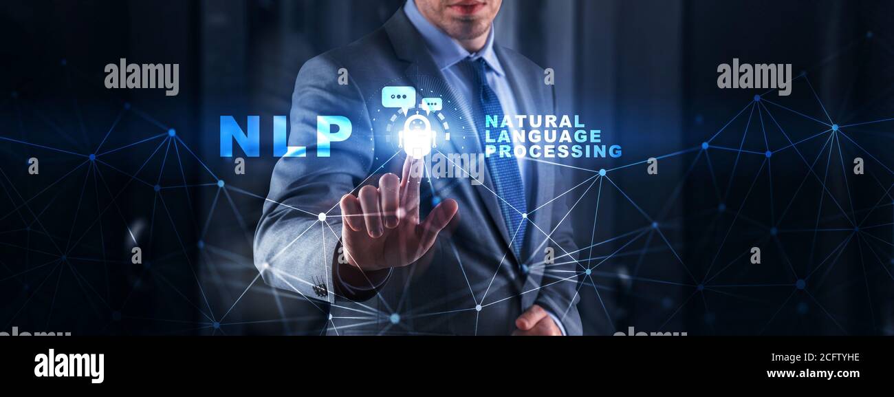 NLP natural language processing cognitive computing technology concept ...