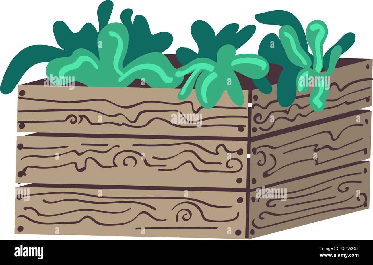 Harvesting herbs Stock Vector Images - Alamy