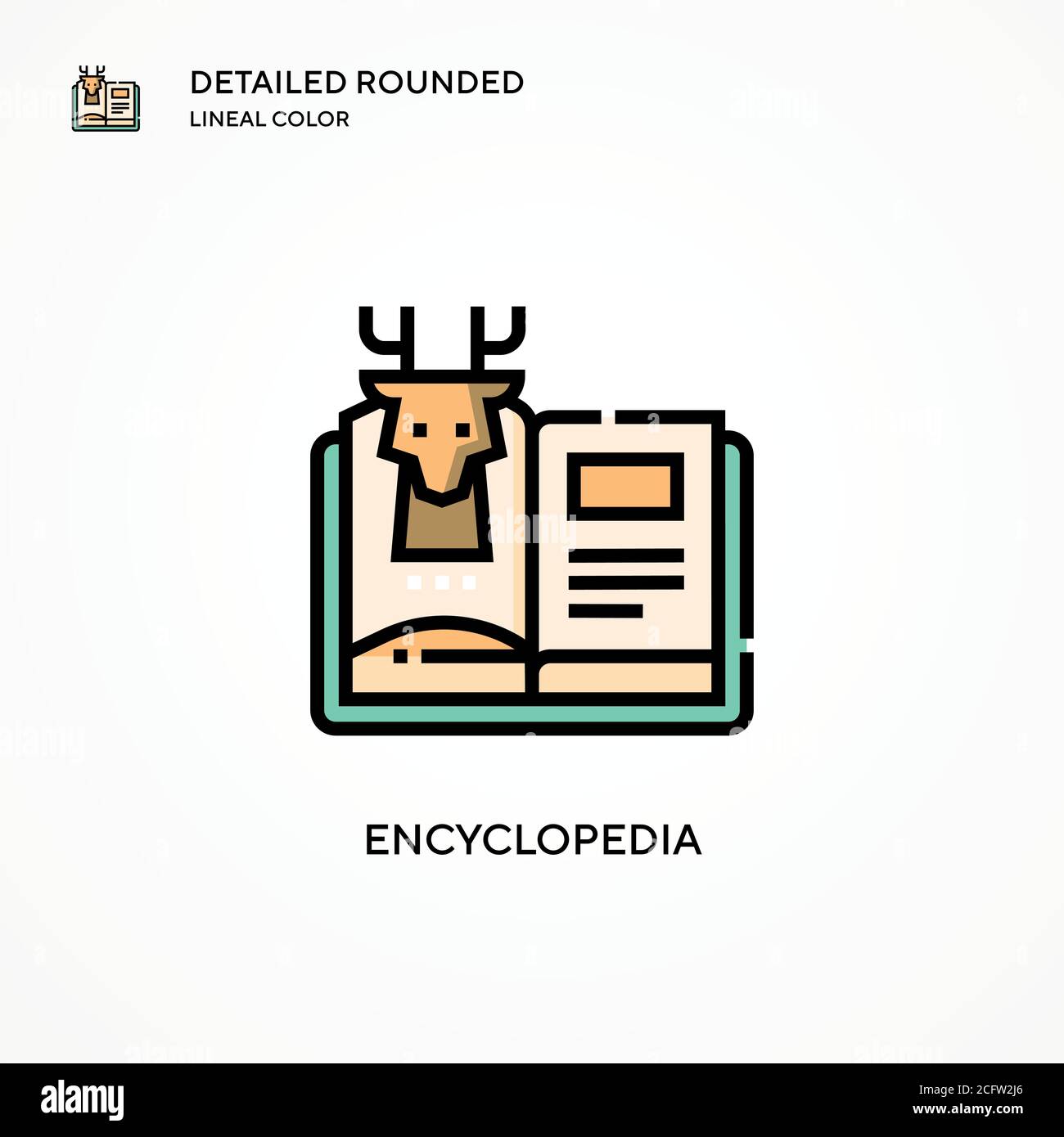 Encyclopedia vector icon. Modern vector illustration concepts. Easy to ...