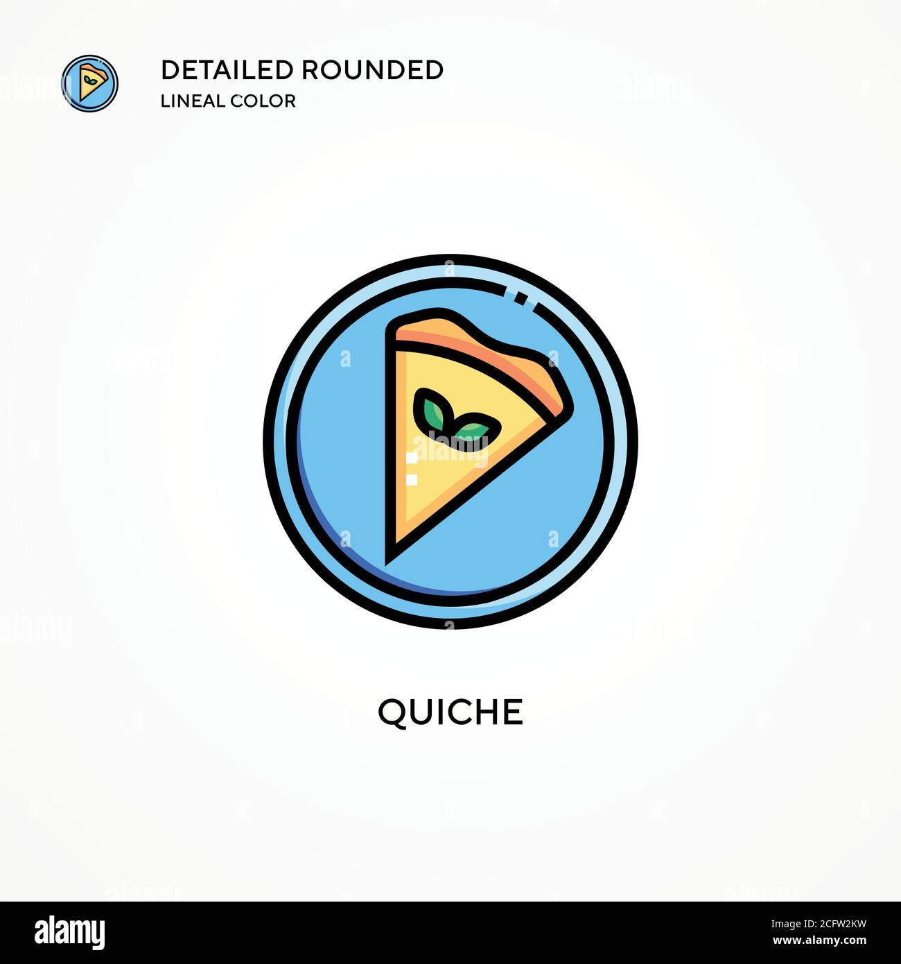 Rustic french tart Stock Vector Images - Alamy