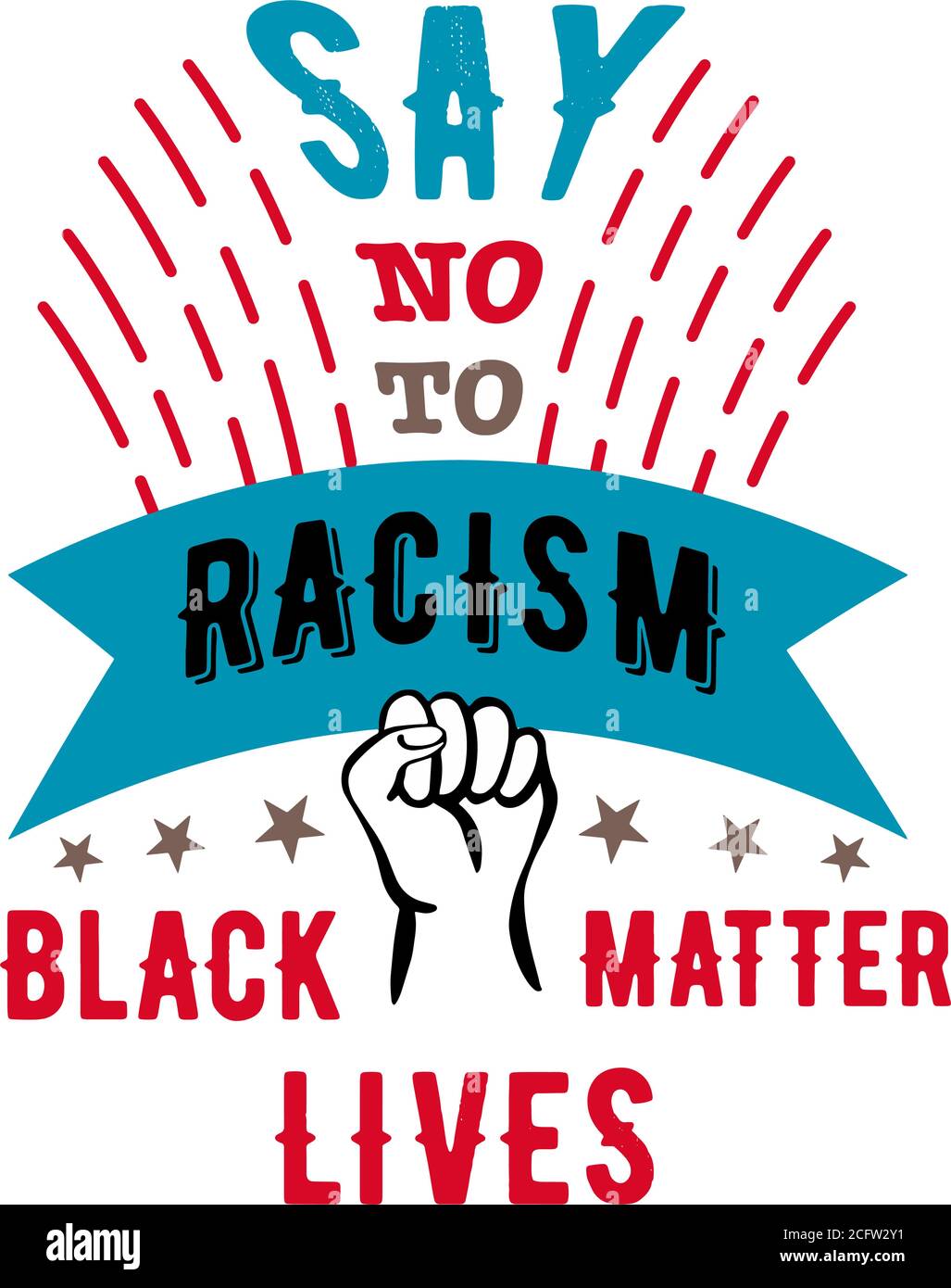 Anti racism banner Cut Out Stock Images & Pictures - Alamy