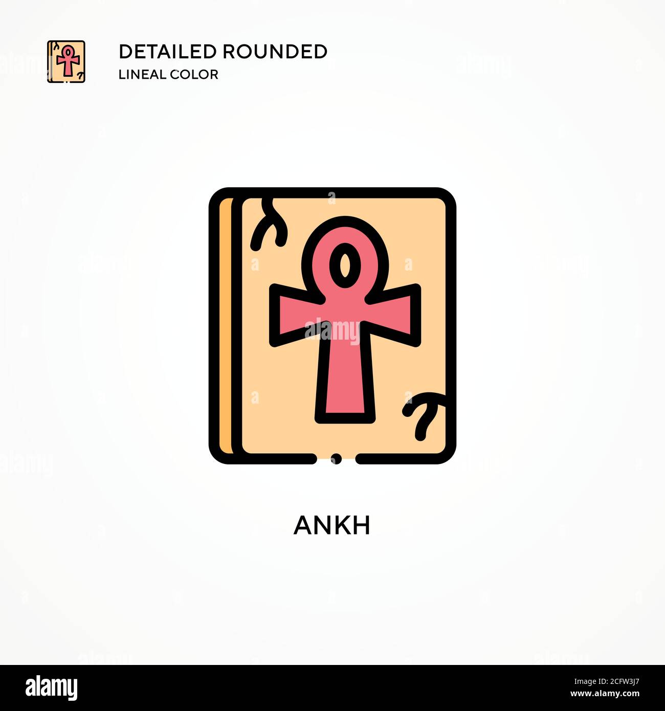 Ankh vector icon. Modern vector illustration concepts. Easy to edit and ...