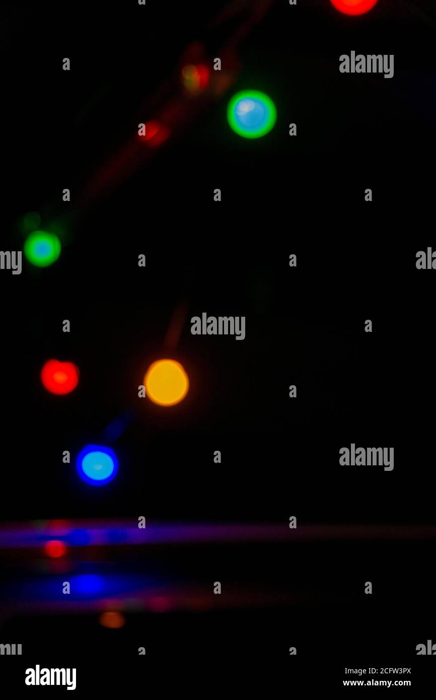 color lights on Stock Photo - Alamy