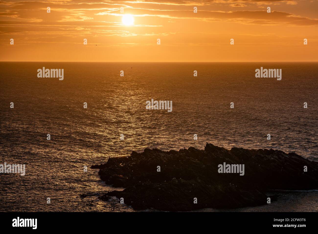 Sun rising over long hi-res stock photography and images - Alamy