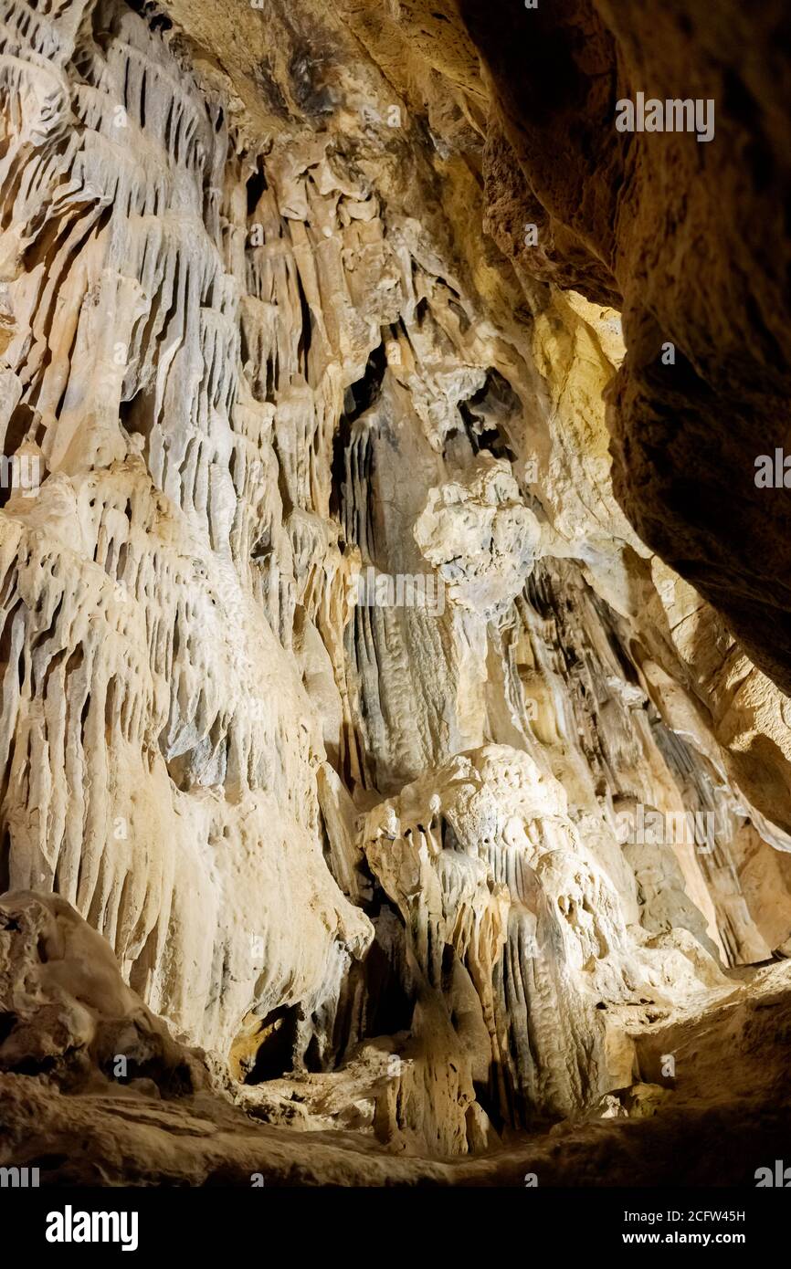 Stalagmite caves fragment hi-res stock photography and images - Alamy