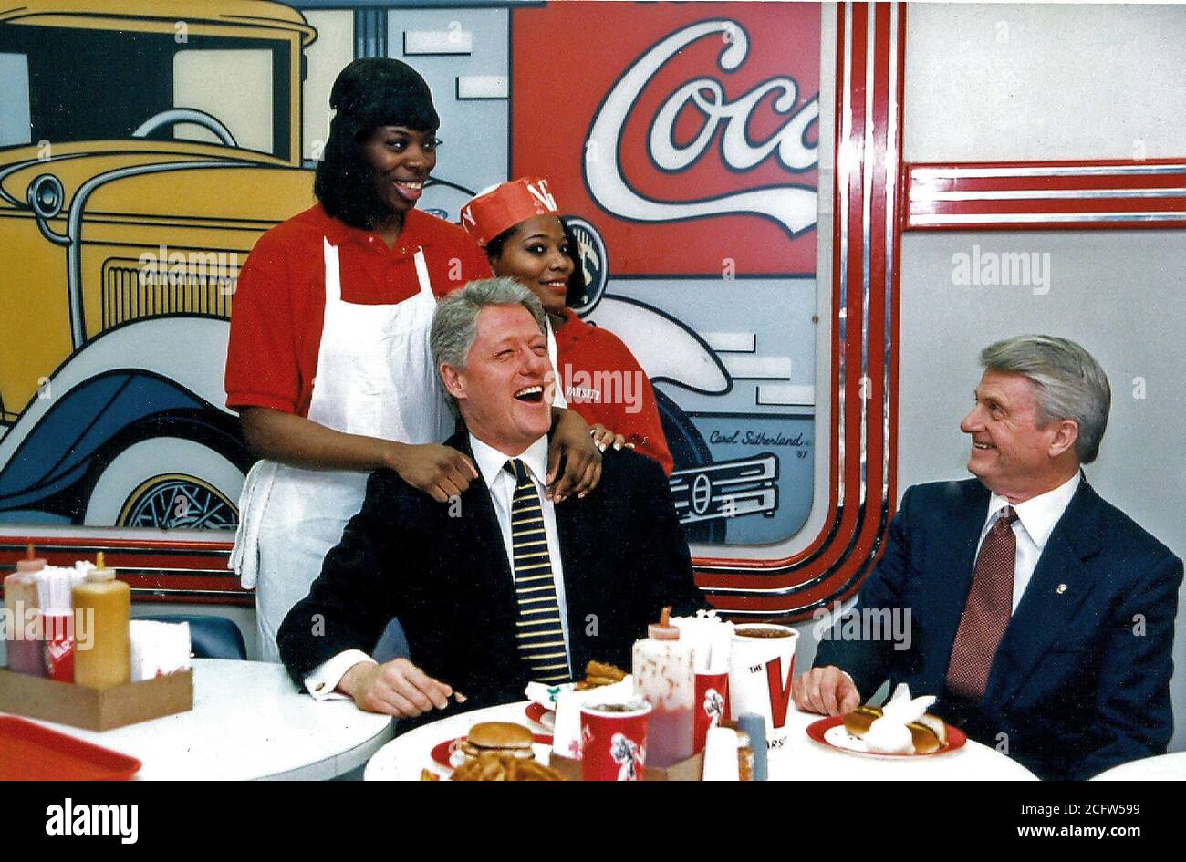 Bill clinton and zell miller hi-res stock photography and images - Alamy