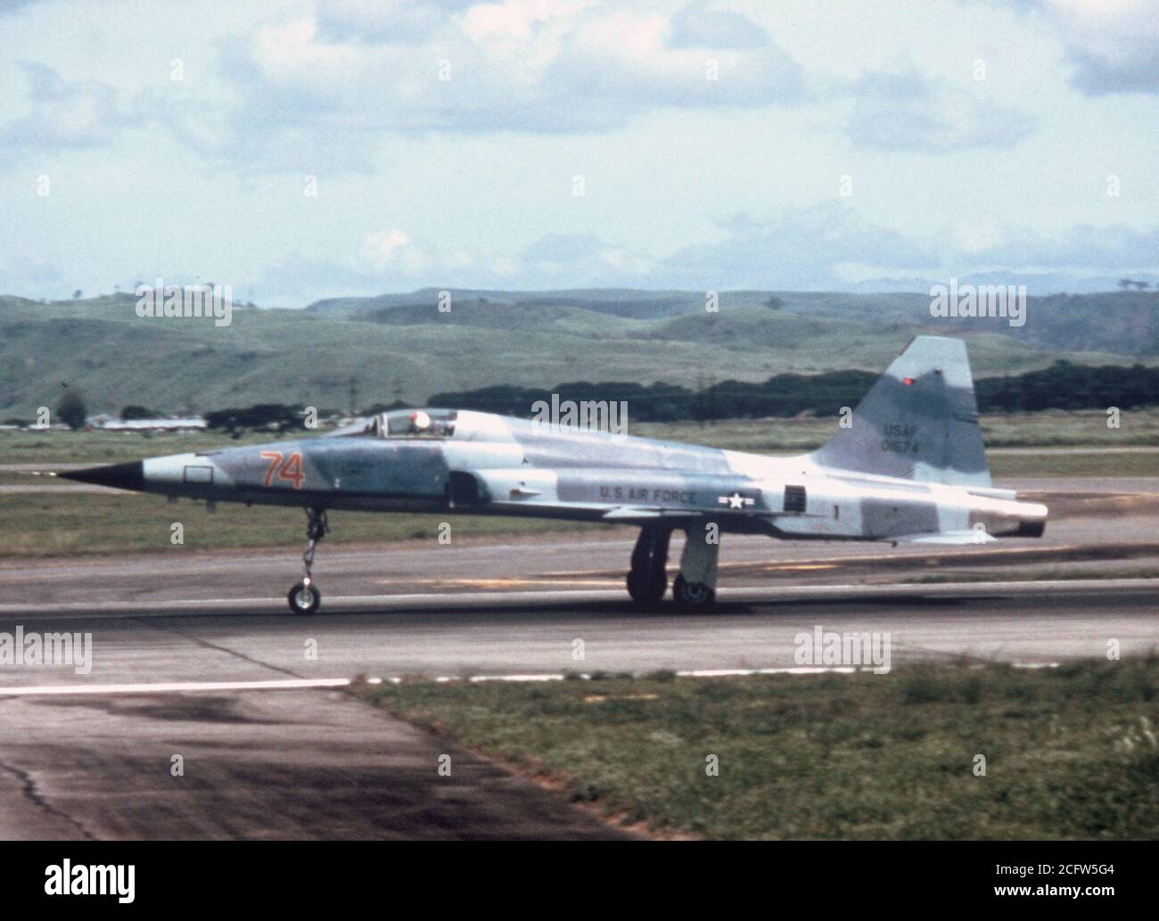 1979 - An F-5E Tiger II aggressor squadron aircraft takes off Stock ...