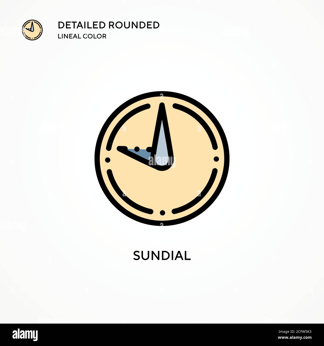 Modern sundial Cut Out Stock Images & Pictures - Alamy