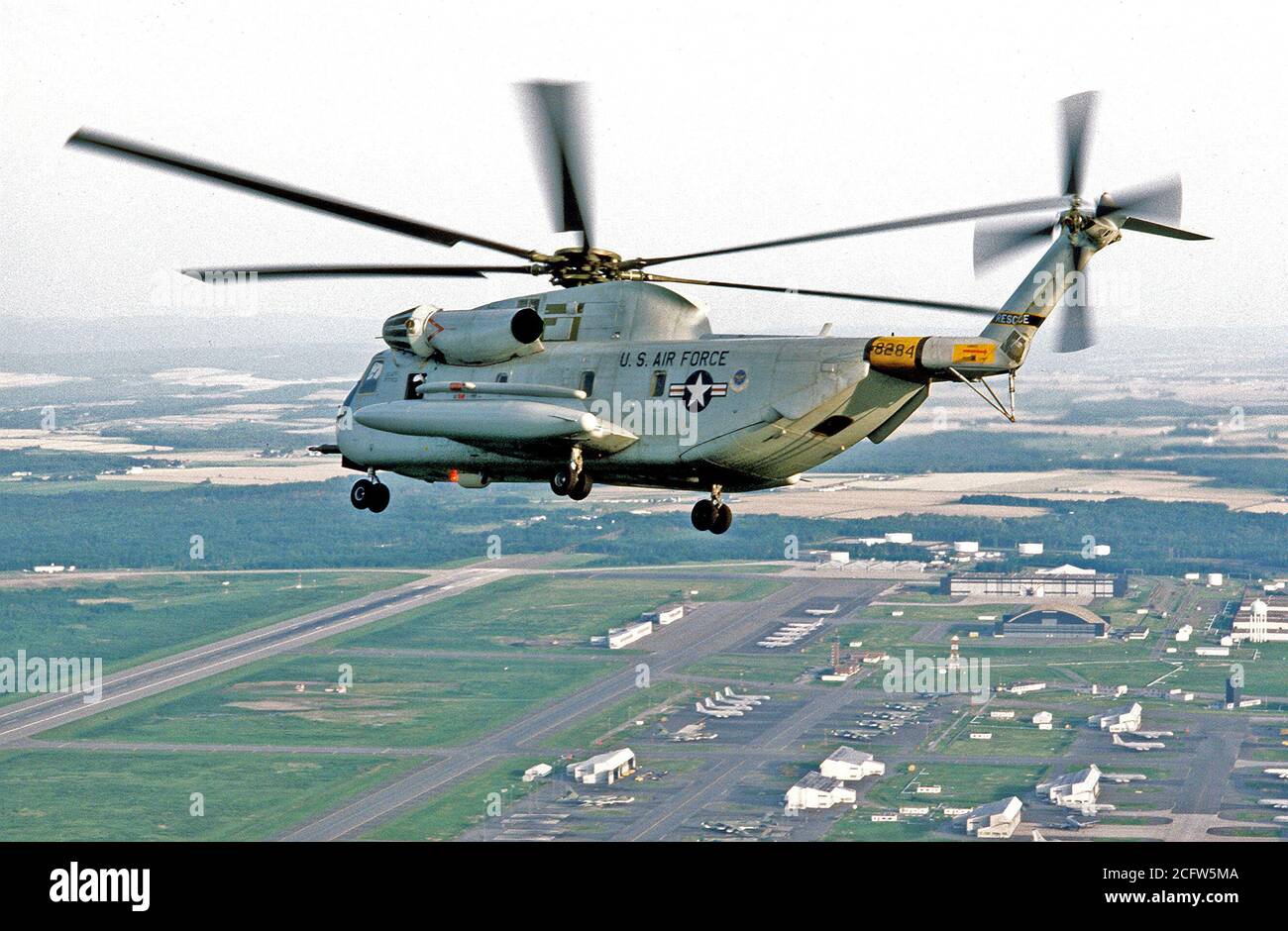 1978 - An air-to-air left side view of a 39th Aerospace Rescue and ...