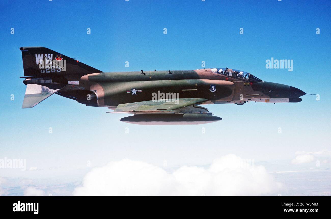 F 4g phantom ii wild weasel aircraft hi-res stock photography and ...