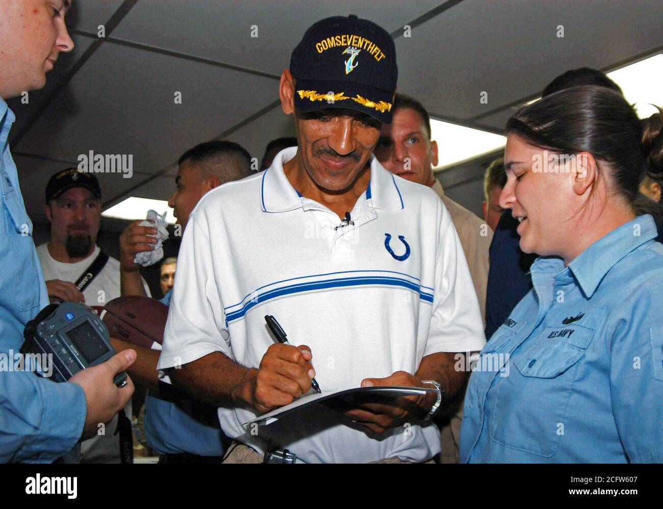 2005 - Tony Dungy, head coach of the Indianapolis Colts football team ...