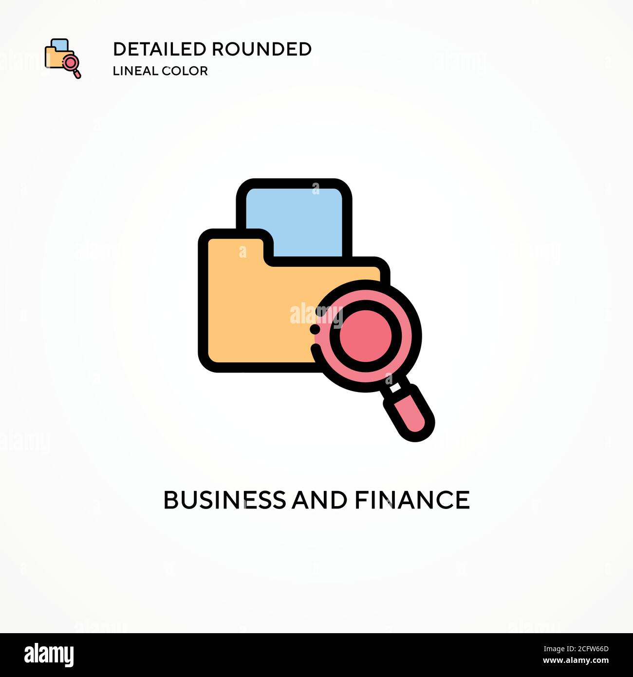 Business and finance vector icon. Modern vector illustration concepts ...