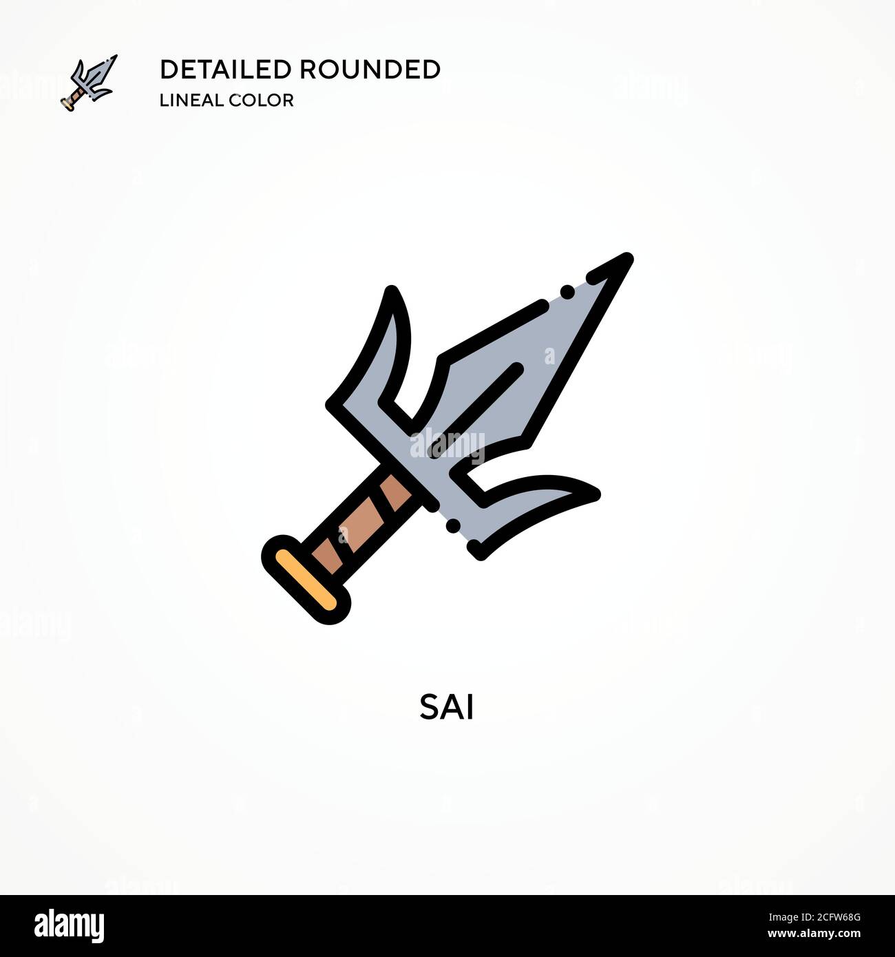 Sai vector icon. Modern vector illustration concepts. Easy to edit and ...