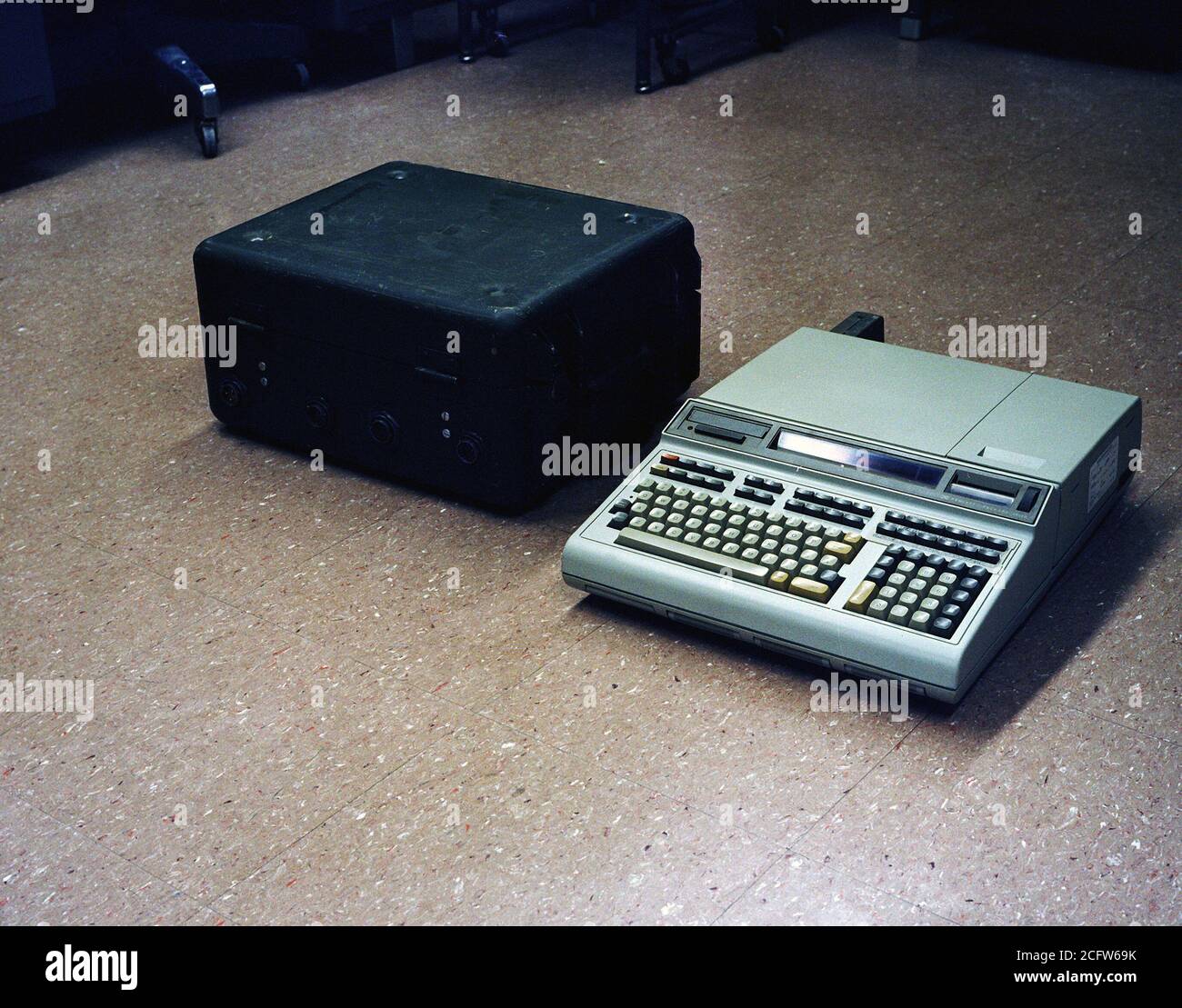 A view of the computer used to control power modification at the Rome ...