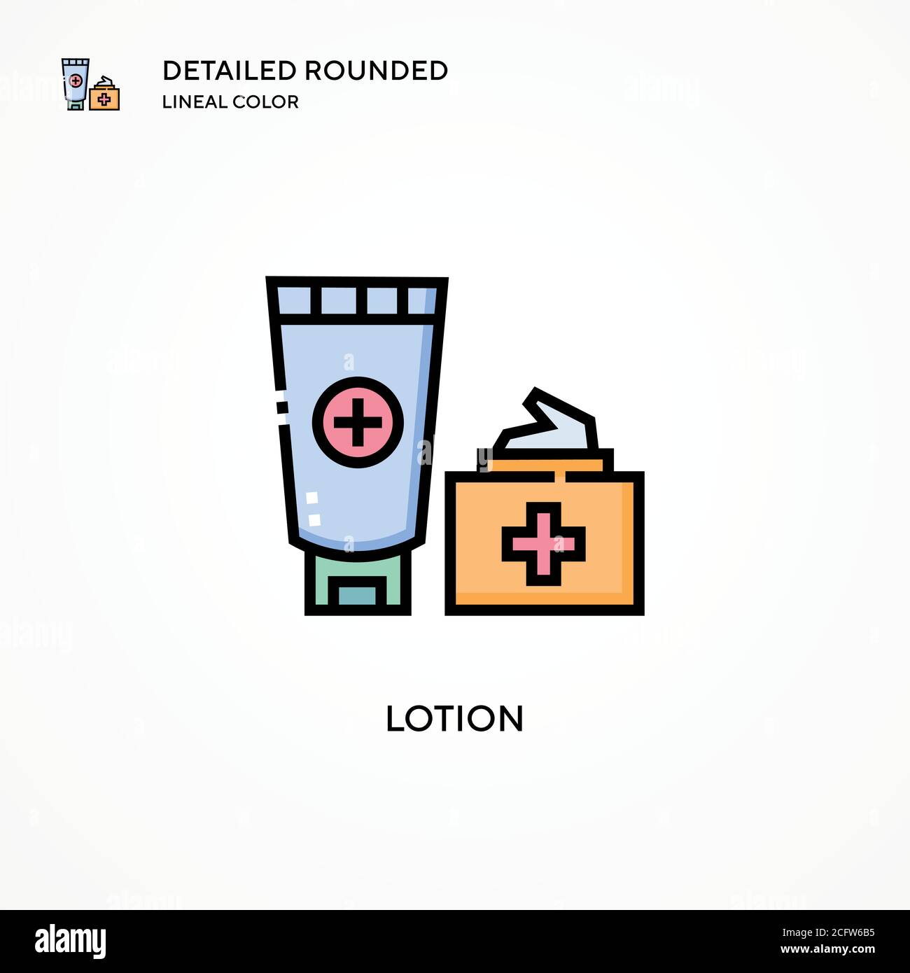 Lotion vector icon. Modern vector illustration concepts. Easy to edit ...