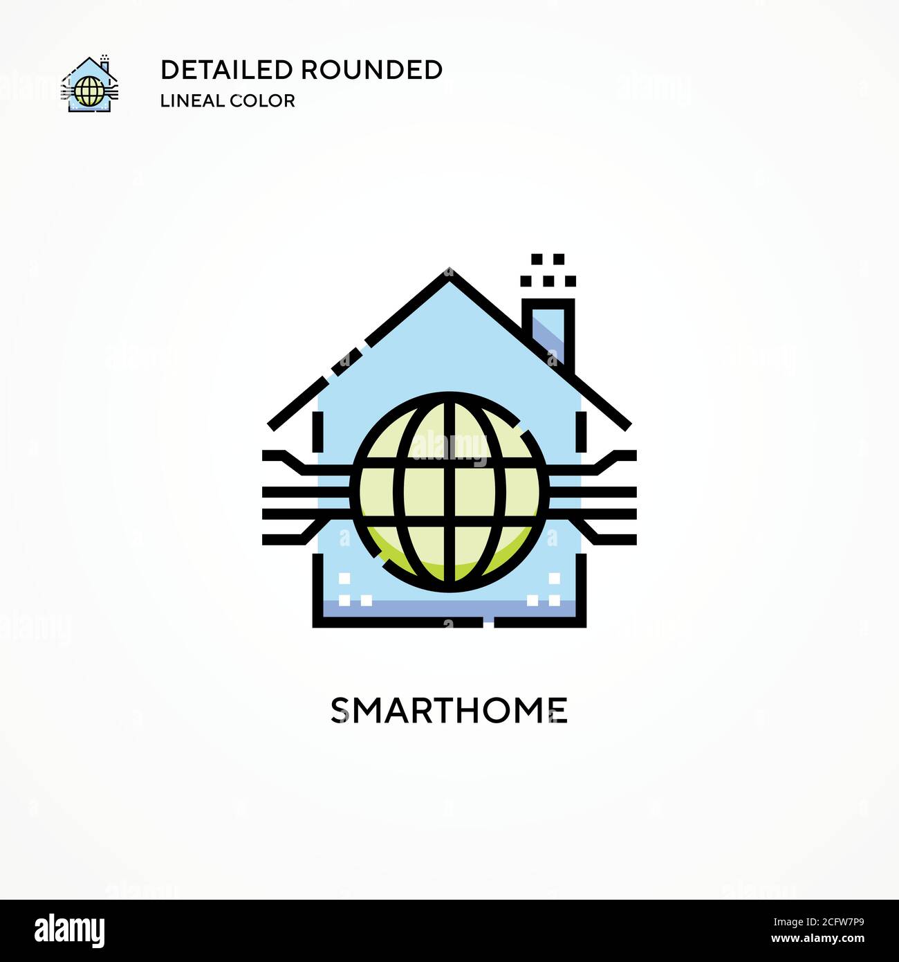 Smarthome system Stock Vector Images - Alamy