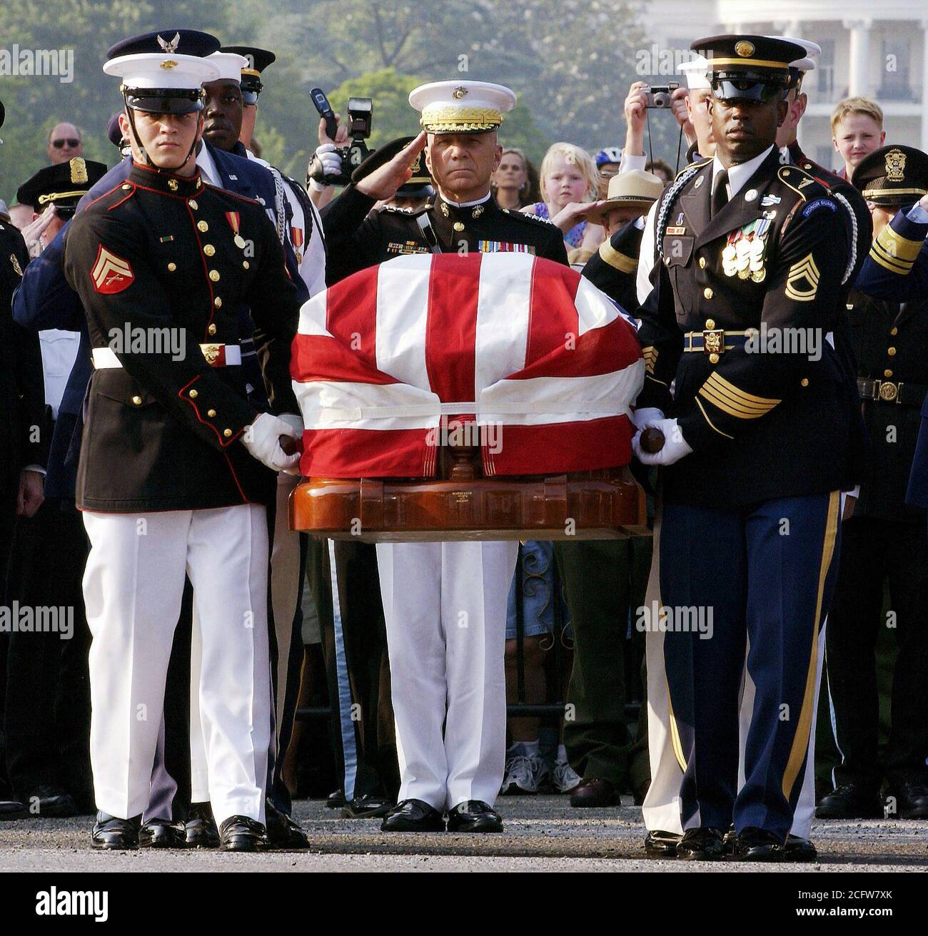 Ronald reagan funeral hi-res stock photography and images - Alamy