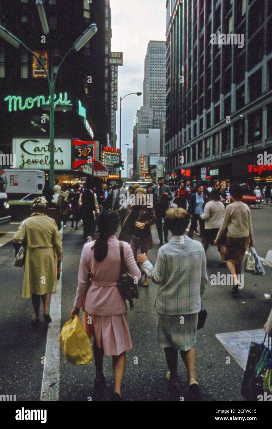 State Street In Downtown Chicago, Illinois, Part Of What Is Known As ...