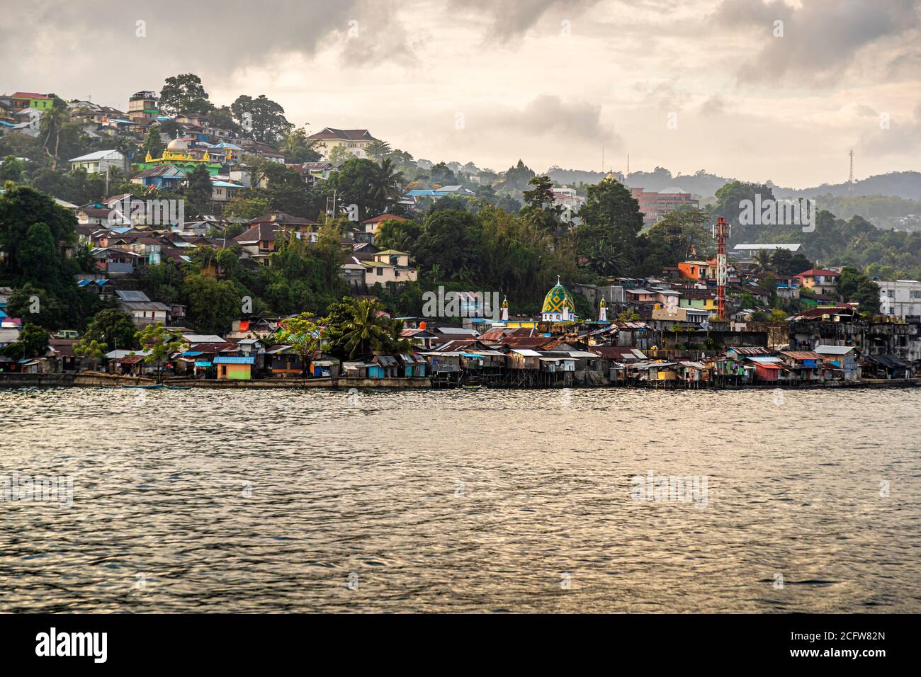 The City of Ambon, Sunda Islands, Indonesia Stock Photo - Alamy