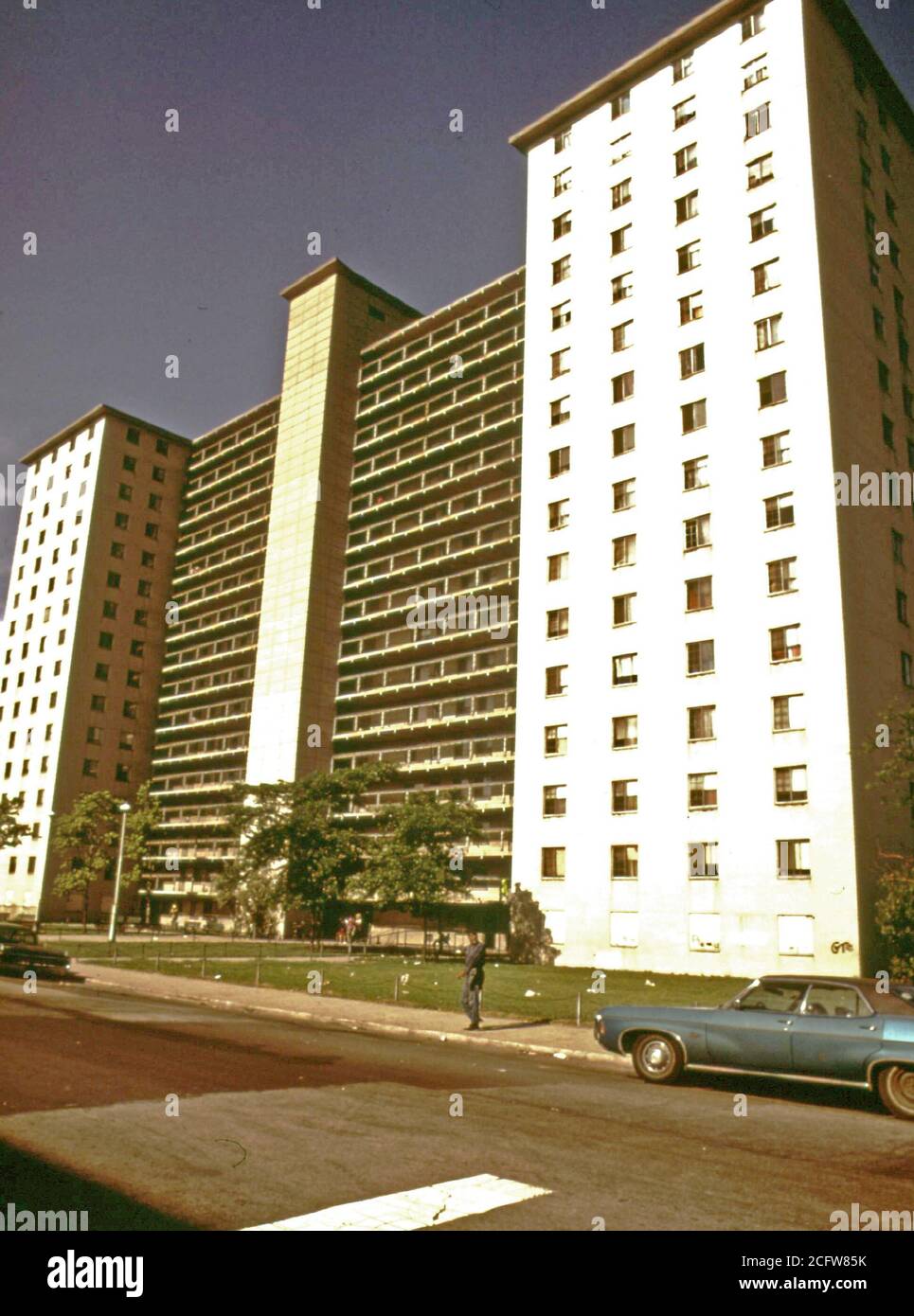 The Robert Taylor Homes housing project on Chicago's southside. This ...