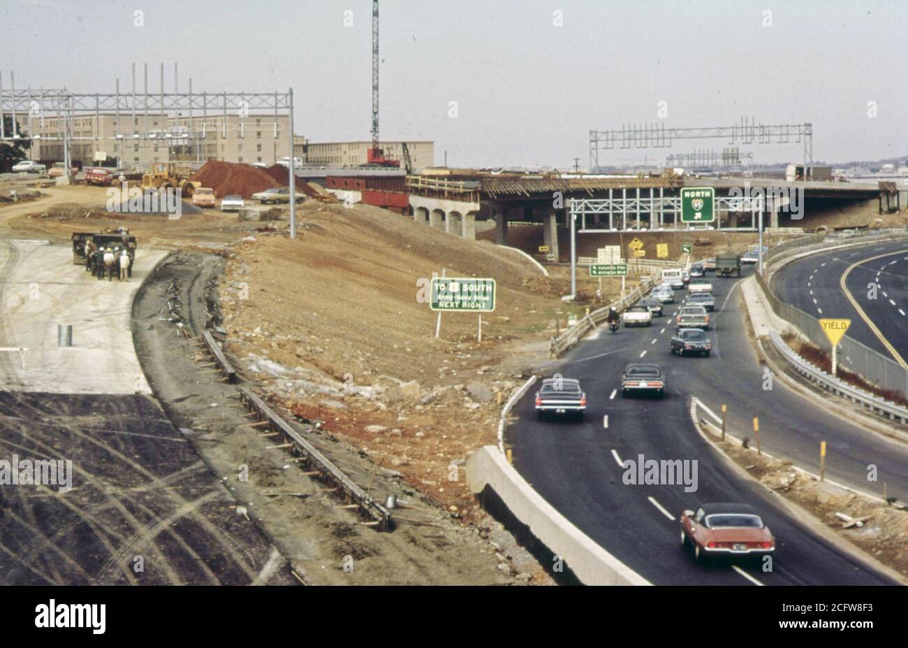 1970s interstate construction hi-res stock photography and images - Alamy