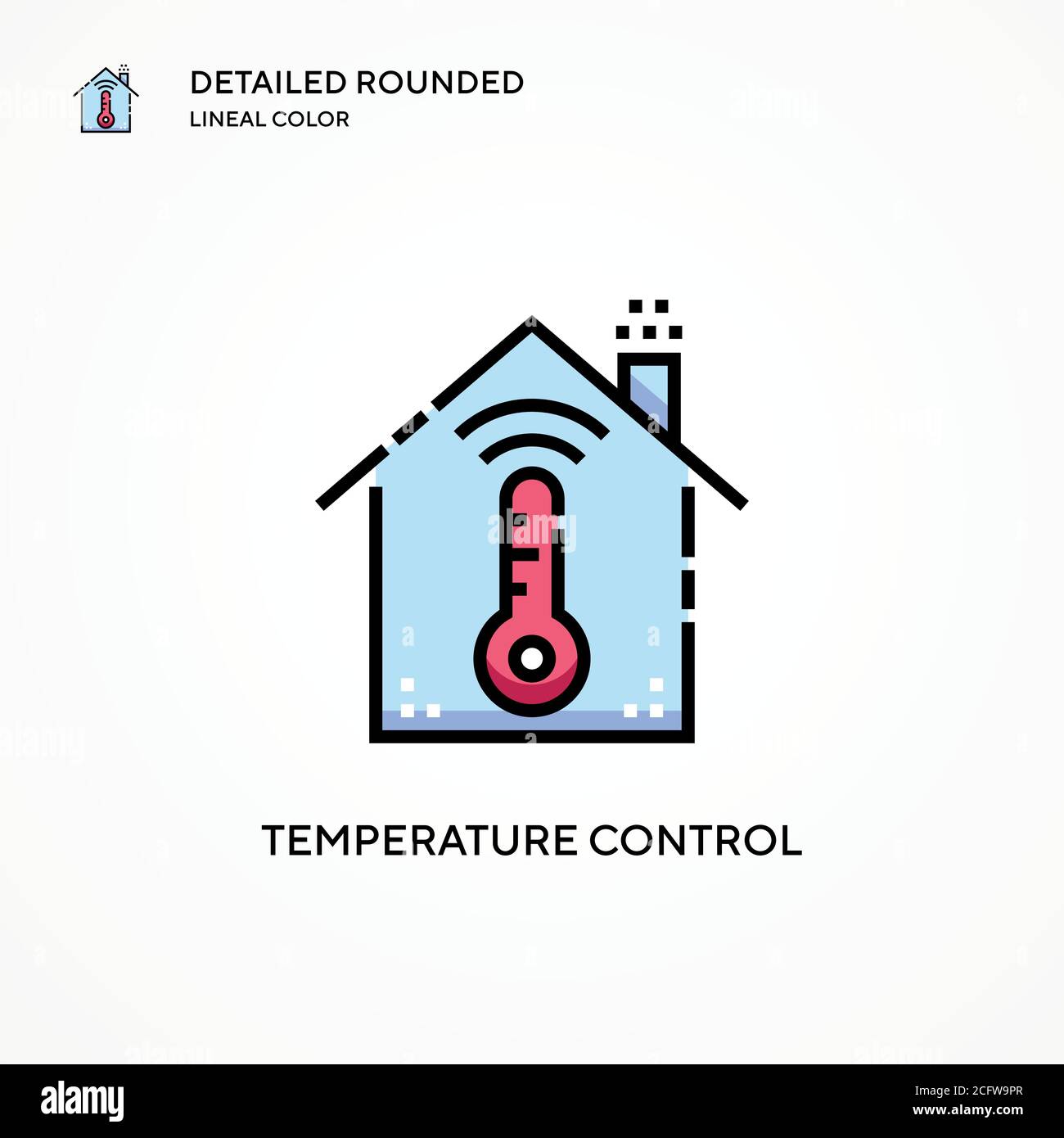 Temperature control vector icon. Modern vector illustration concepts ...