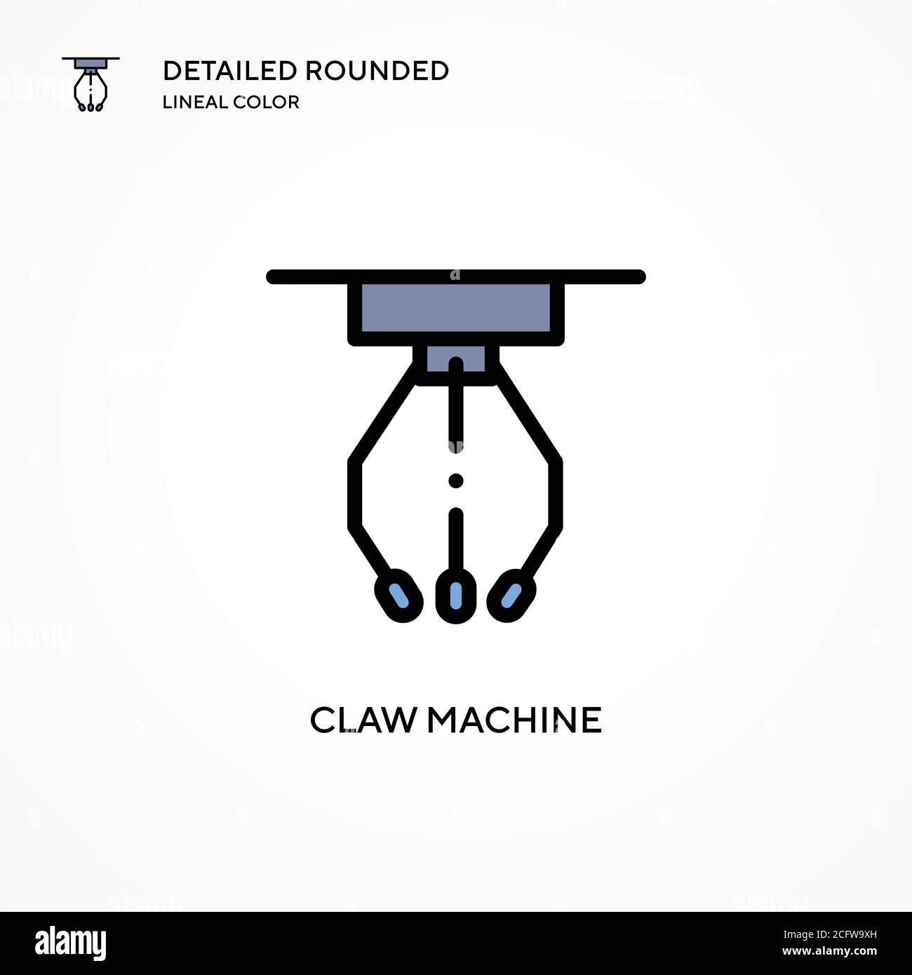 Arcade crane claw machine Cut Out Stock Images & Pictures - Alamy