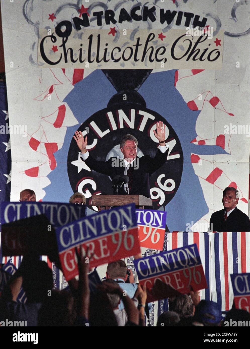 Bill clinton 1996 hi-res stock photography and images - Alamy