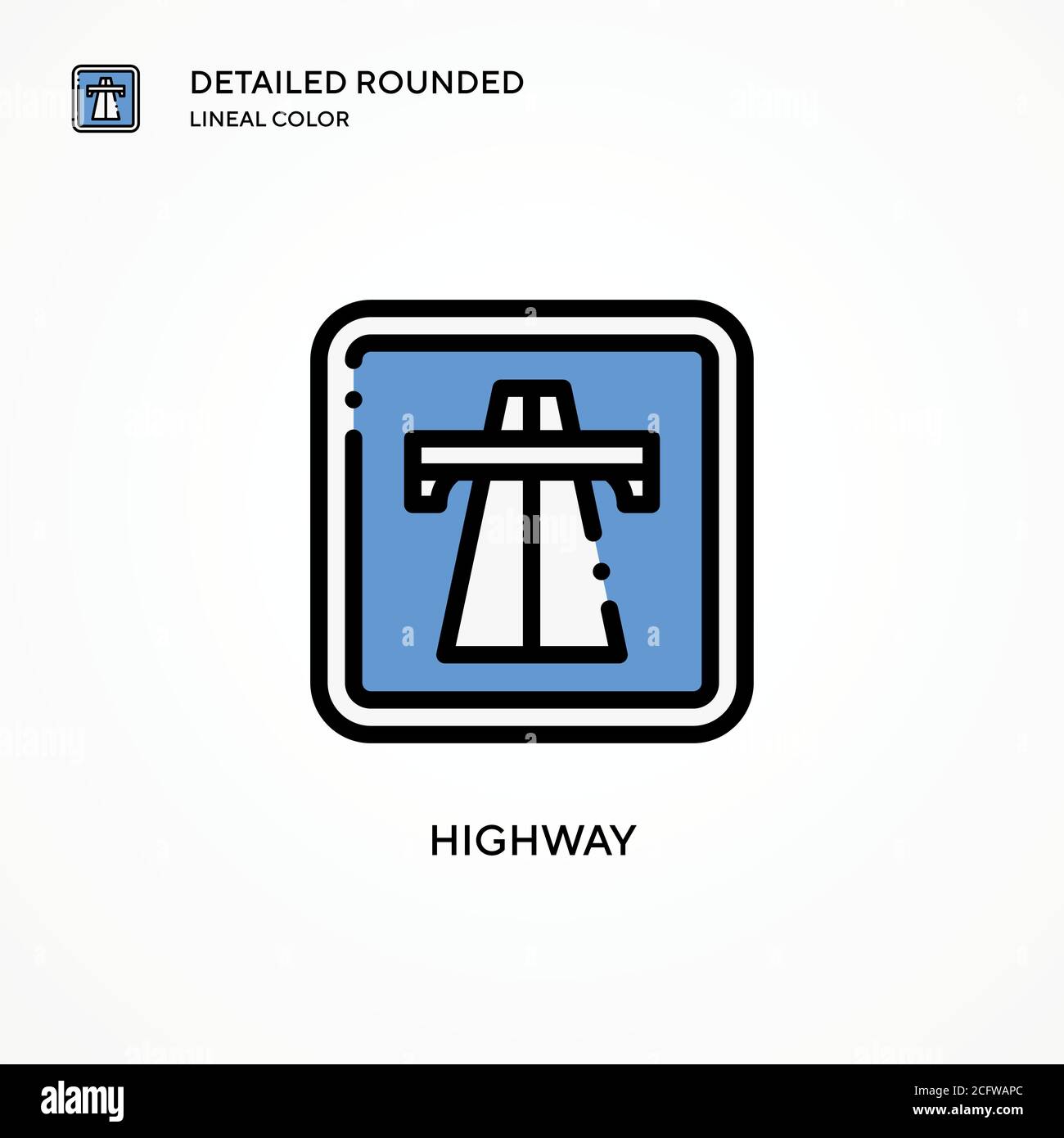 Car sunrise highway Cut Out Stock Images & Pictures - Alamy