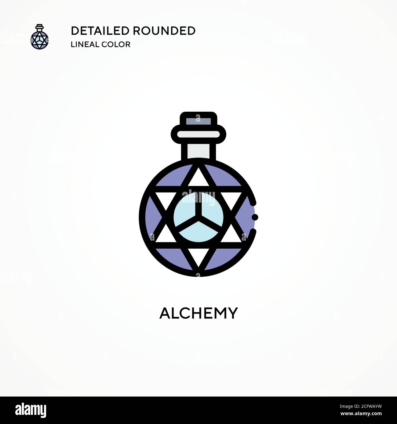 Alchemy vector icon. Modern vector illustration concepts. Easy to edit ...