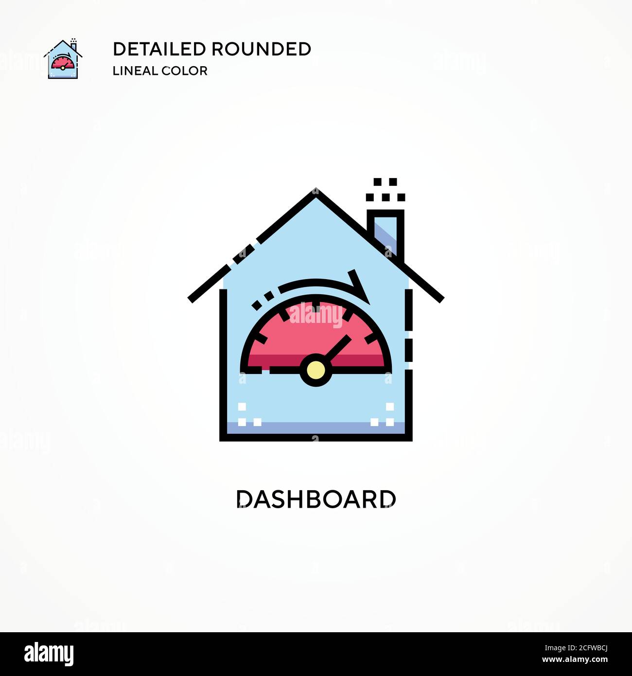 Dashboard vector icon. Modern vector illustration concepts. Easy to ...