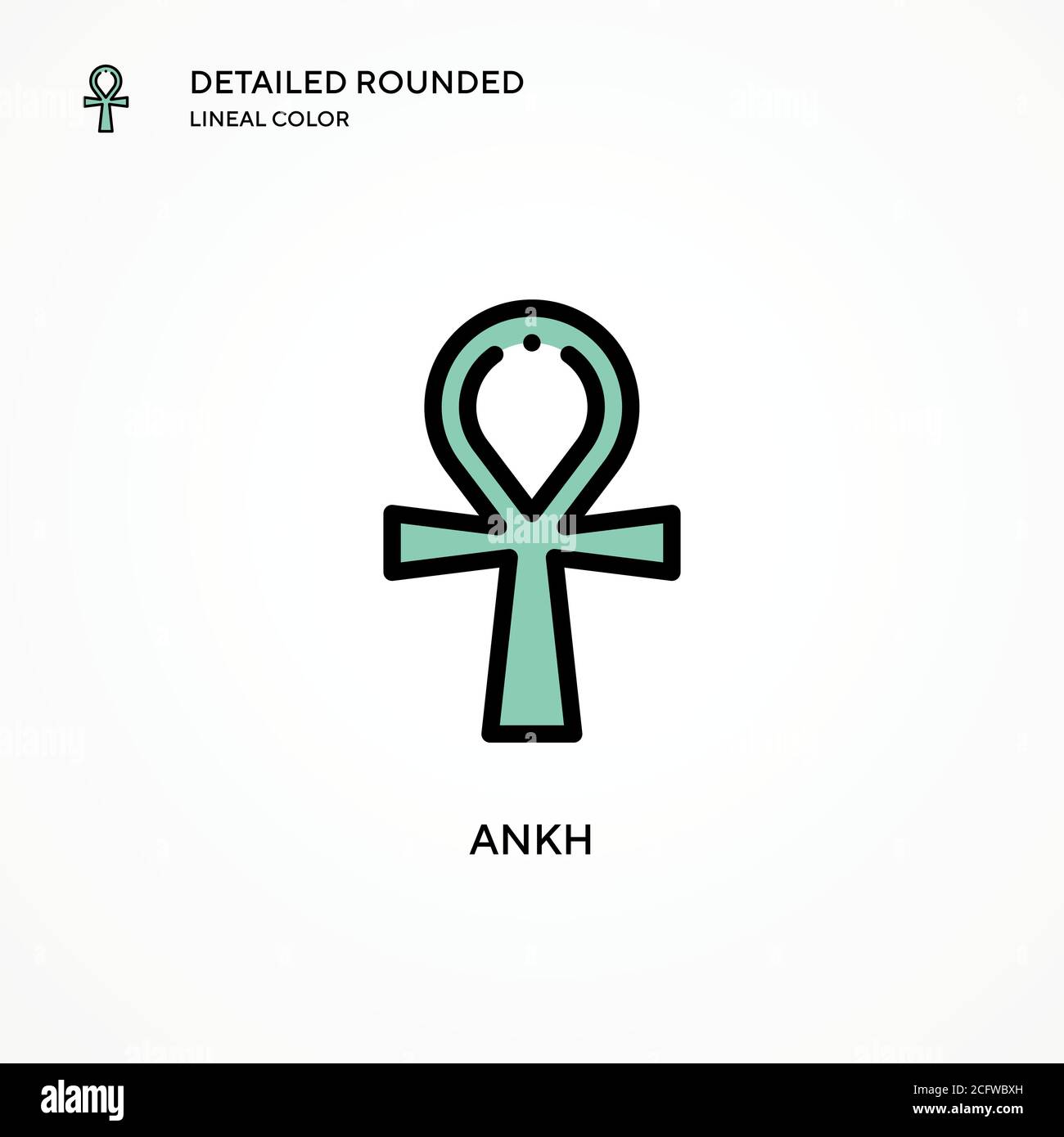 Ankh vector icon. Modern vector illustration concepts. Easy to edit and ...