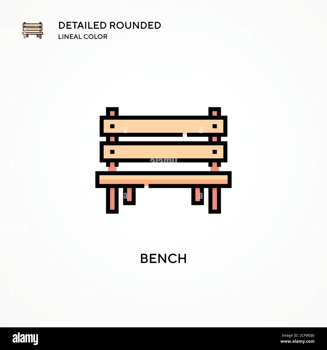 Edit bench Stock Vector Images - Alamy