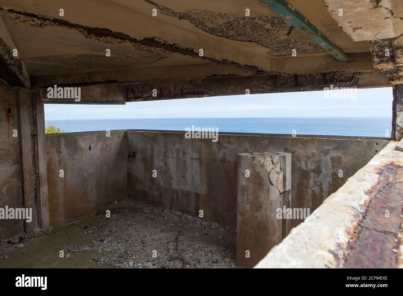 Cheviot Hill Battery Observation Post, Point Nepean National Park Stock ...