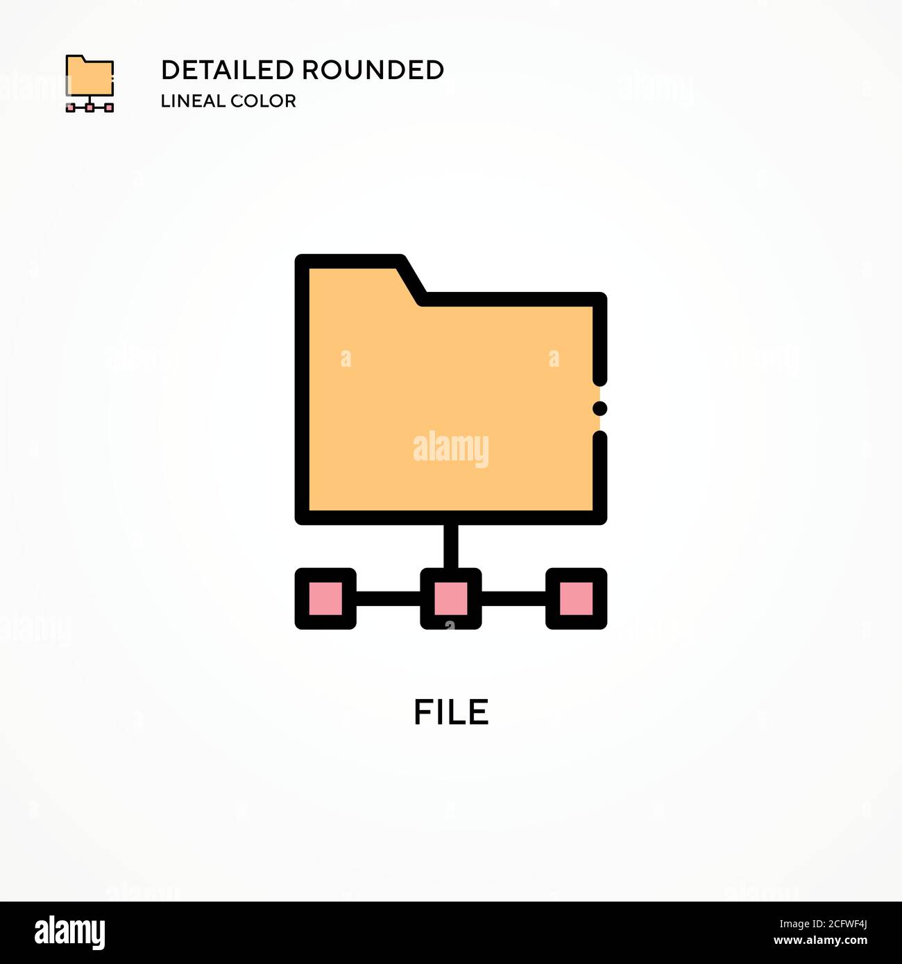 File vector icon. Modern vector illustration concepts. Easy to edit and ...