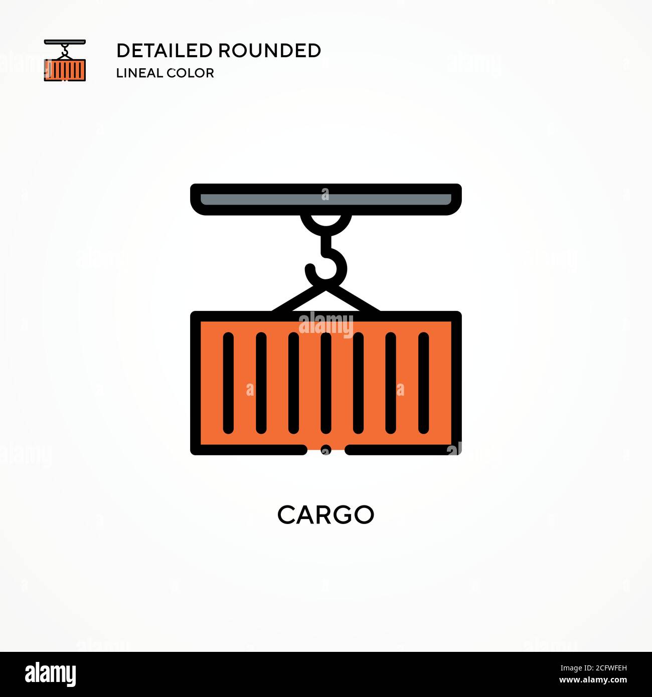 Cargo plane loading goods Stock Vector Images - Alamy