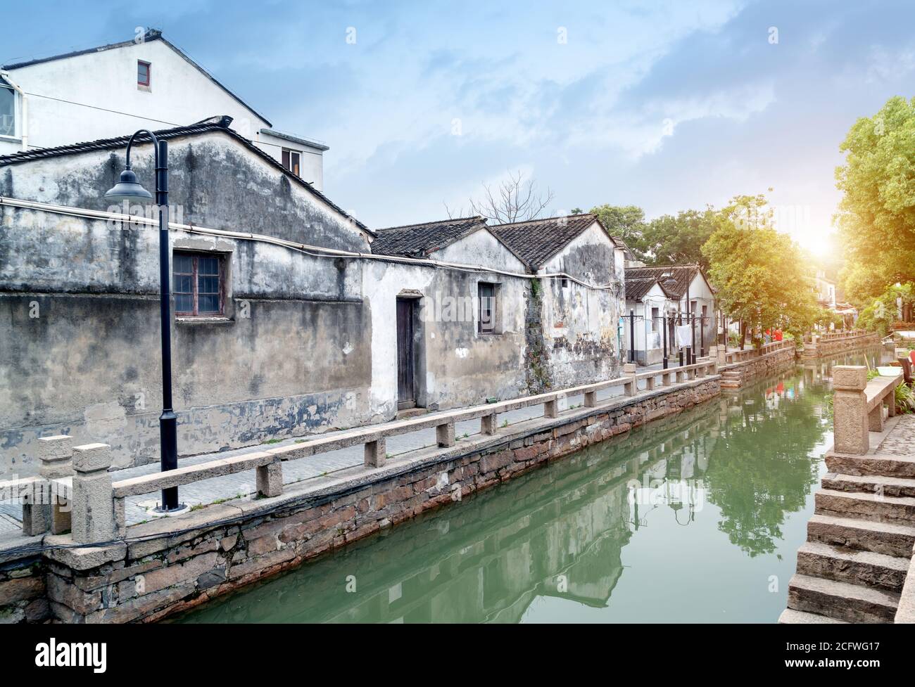 Pingjiang Road is the most complete historical district and is the ...