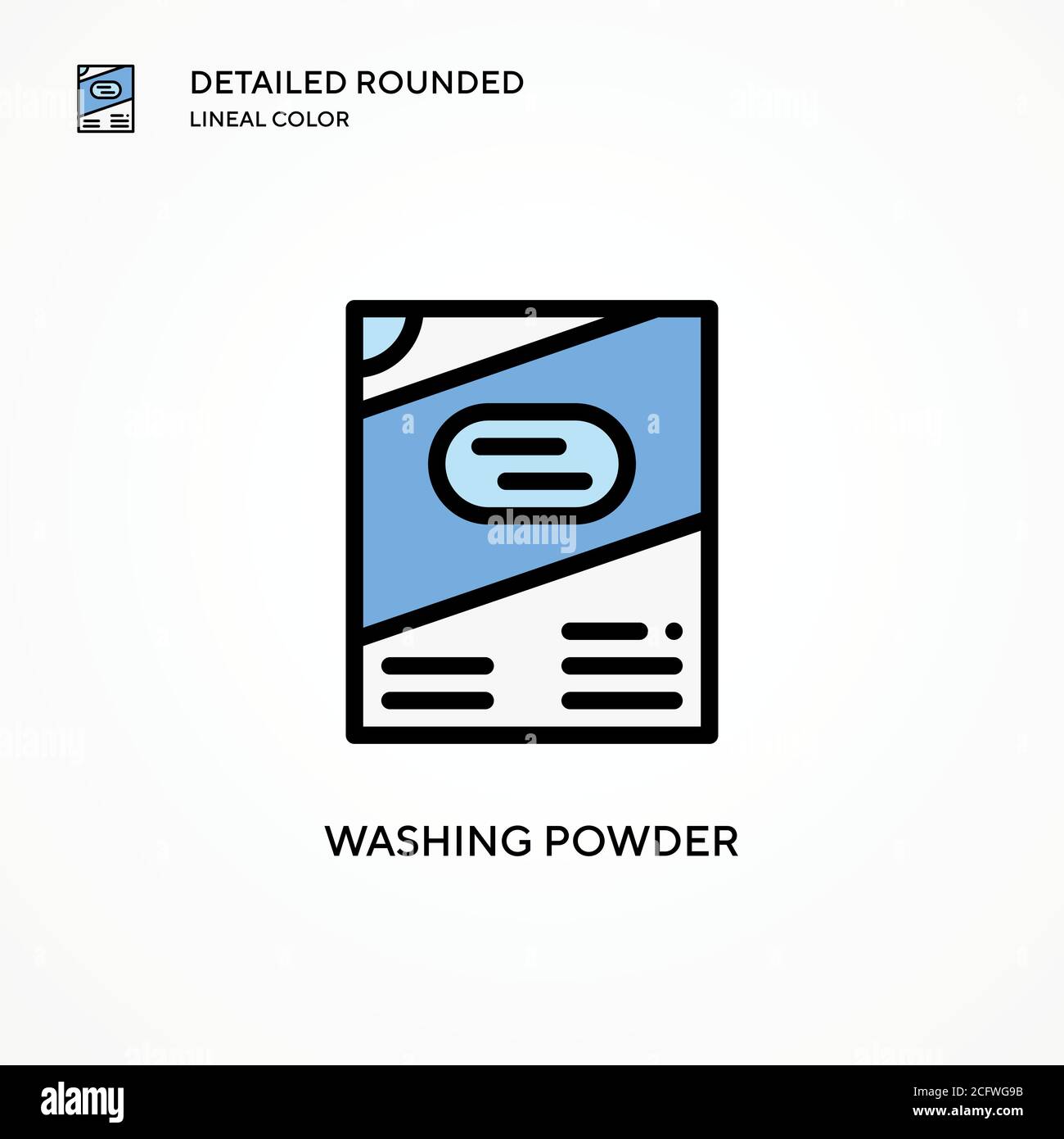 Laundry powder ad Cut Out Stock Images & Pictures - Alamy