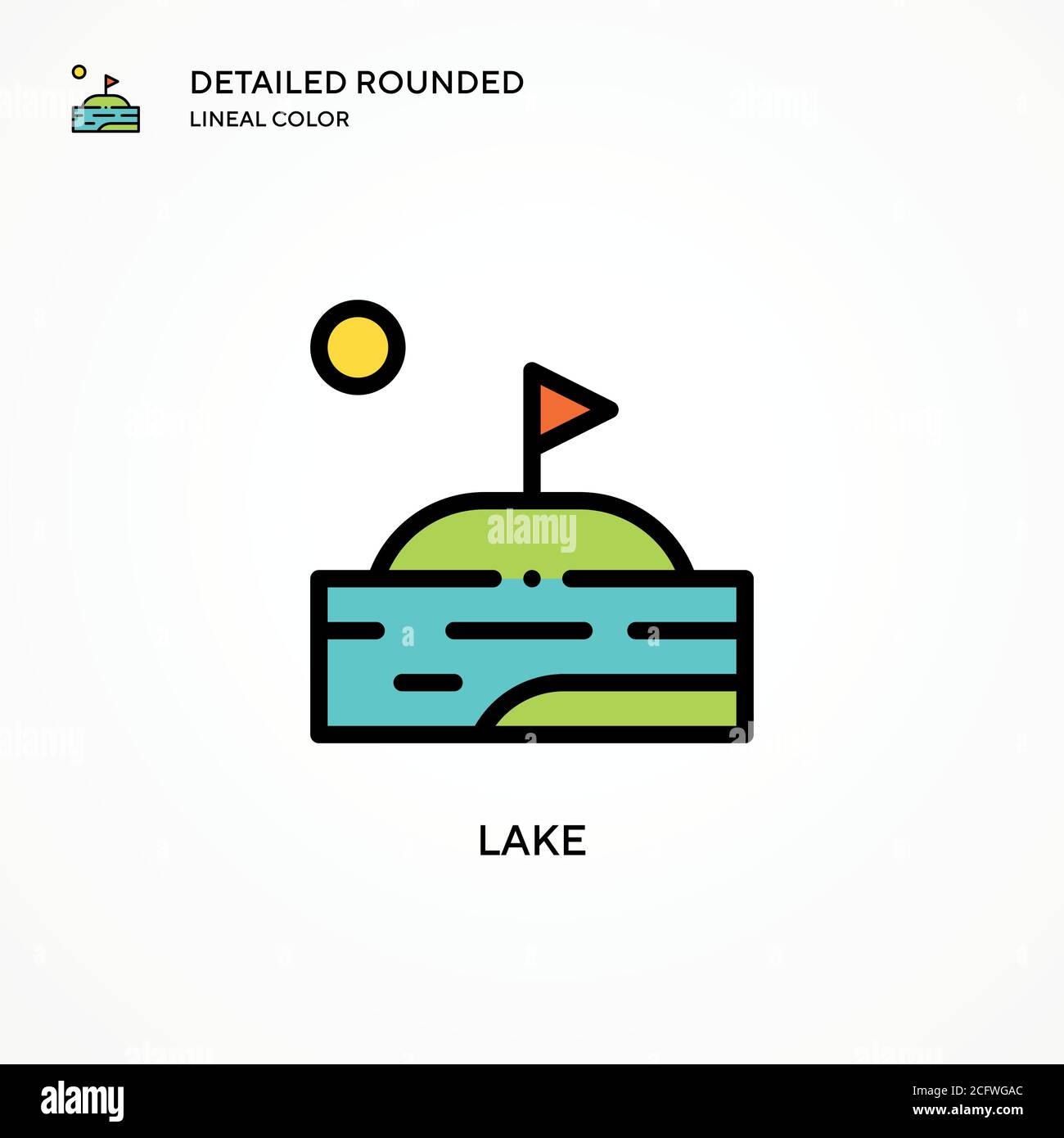 Lakes alpine Stock Vector Images - Alamy