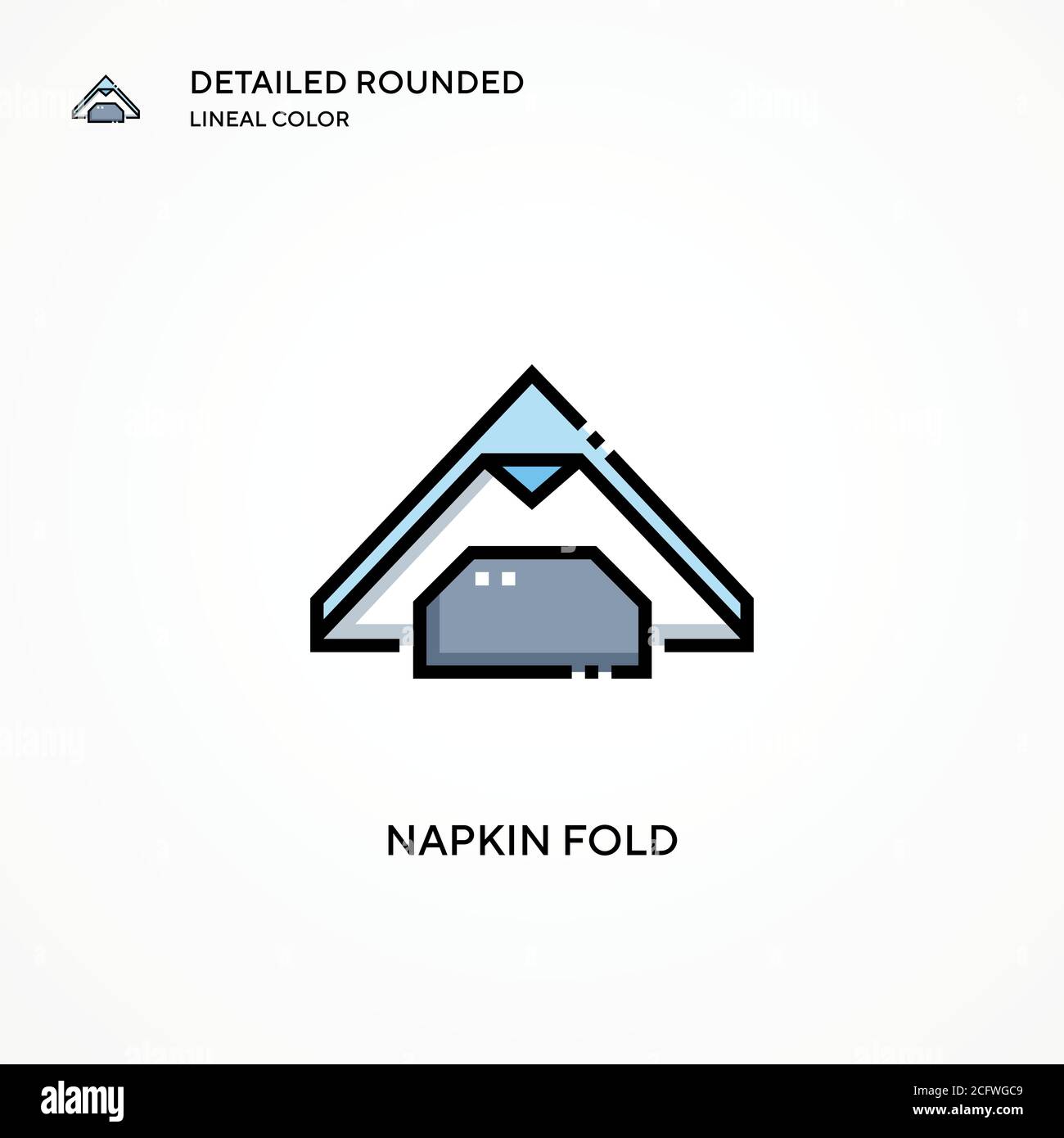 White restaurant napkin texture Stock Vector Images - Alamy