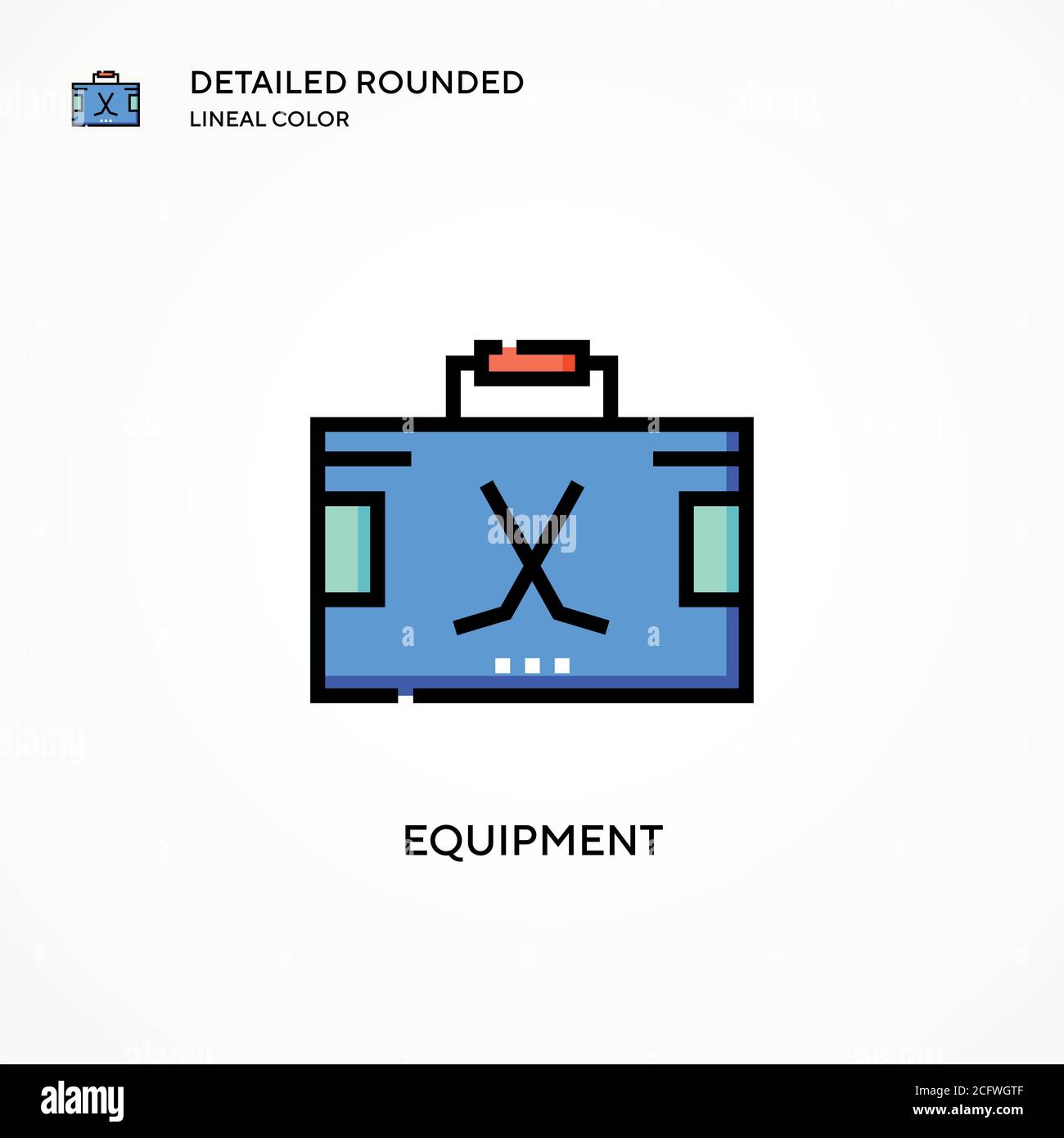 Equipment vector icon. Modern vector illustration concepts. Easy to ...