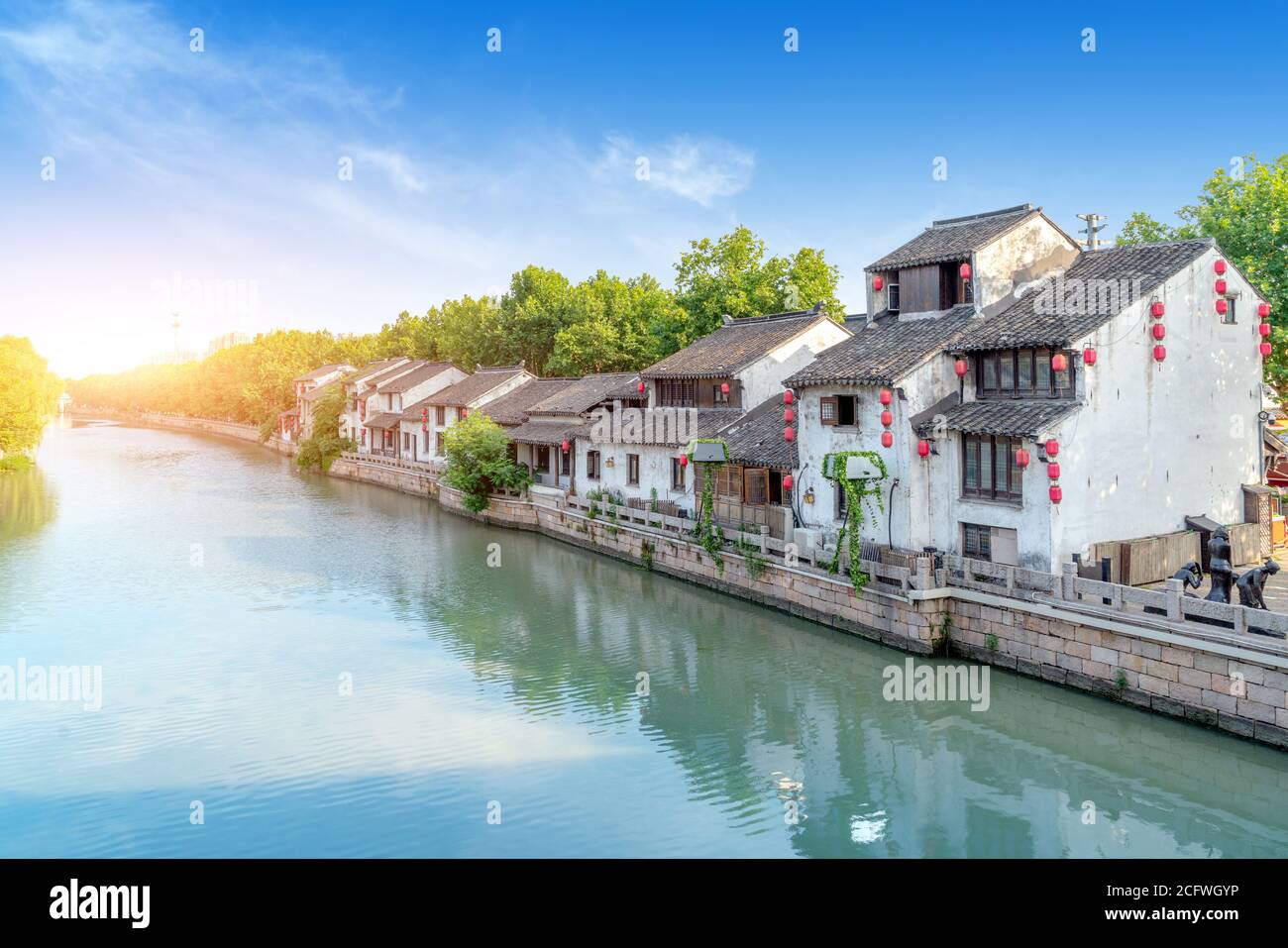 The ancient Beijing-Hangzhou Grand Canal, Wuxi, China Stock Photo - Alamy