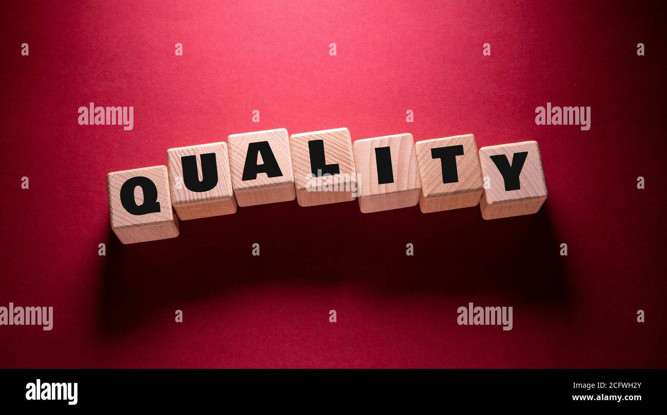 Quality word hi-res stock photography and images - Alamy