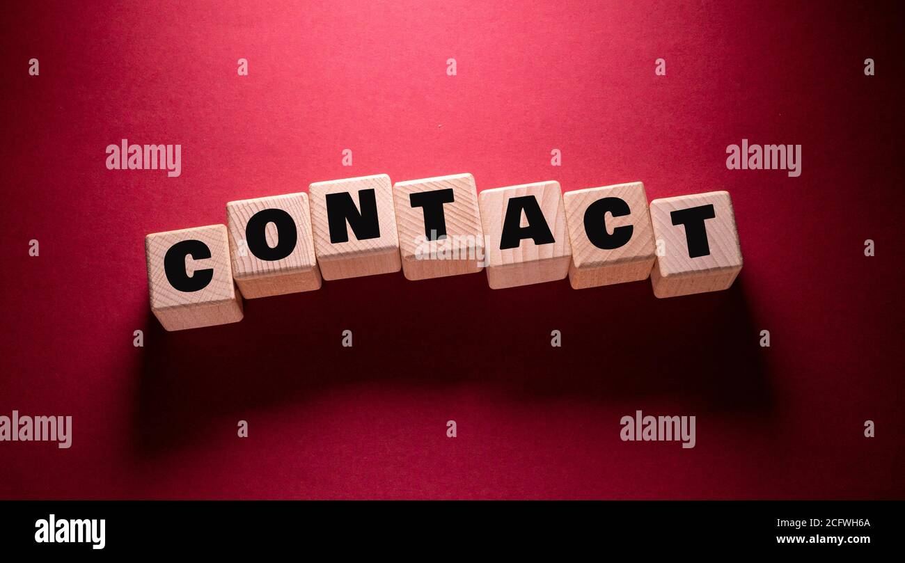 Contact word hi-res stock photography and images - Alamy